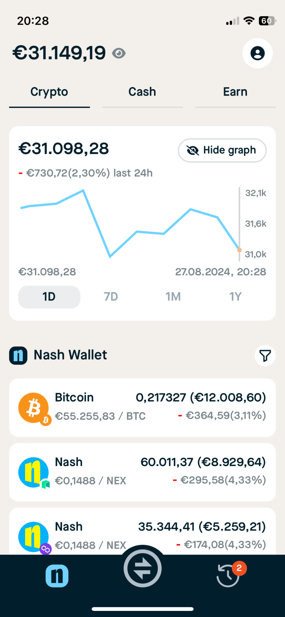 Decentralized, Non-Custodial Crypto Platform & Investment App | Nash